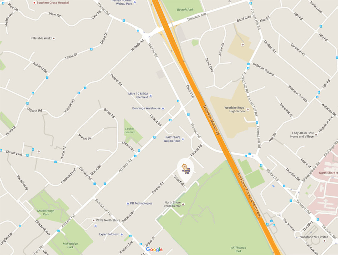 map - The Monkey Tree