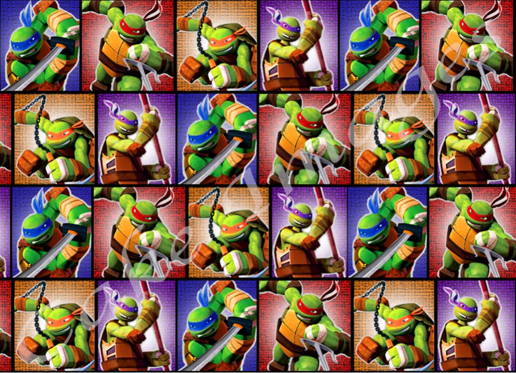 TMNT Edible Cake Images - choose from 8! can be personalised! - The ...