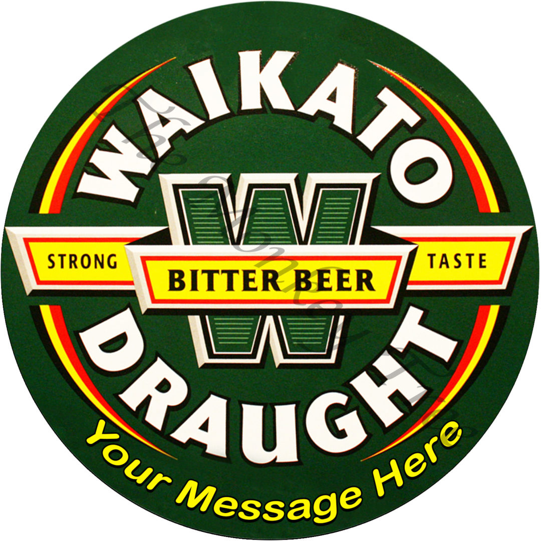 Waikato Draught Beer Logo Edible Cake Image Topper - can be ...